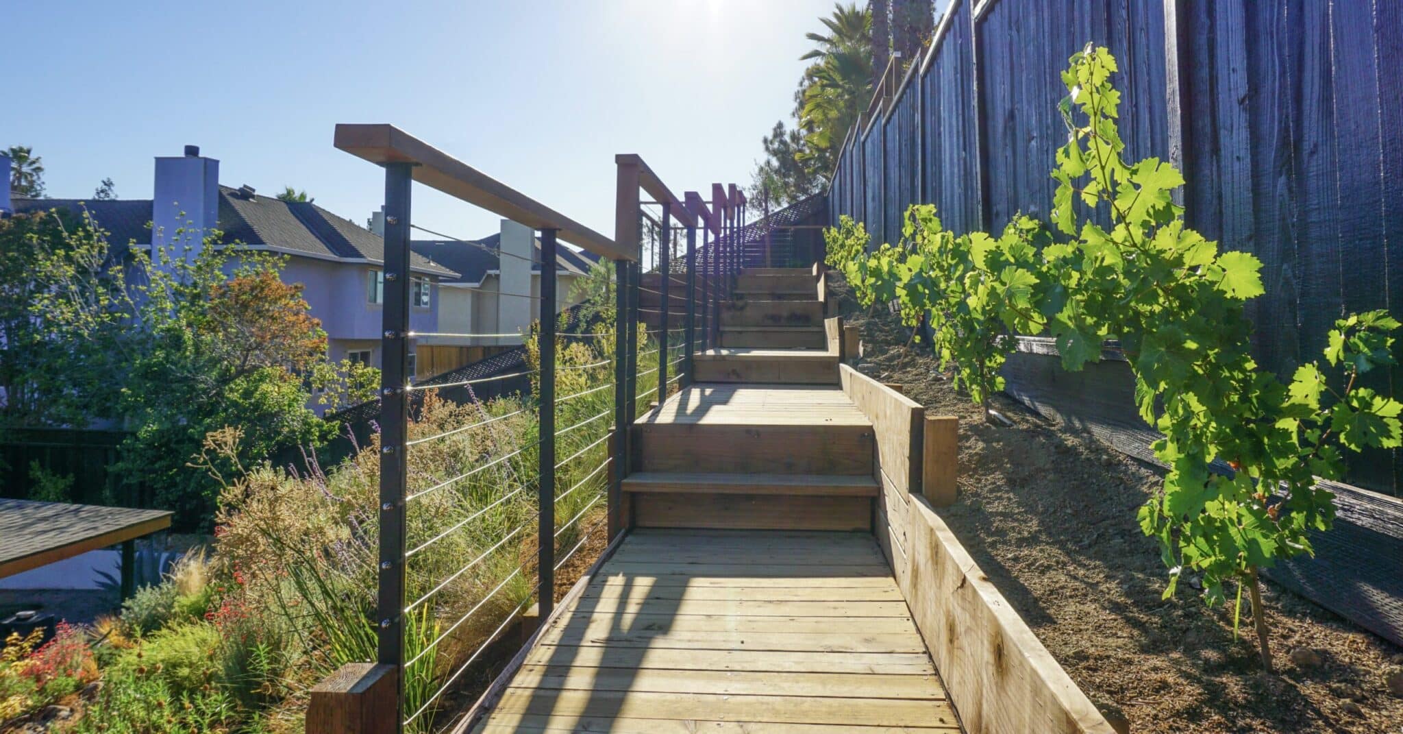 12 Landscaping Ideas for Woodside’s Hillside Properties - House Integrals