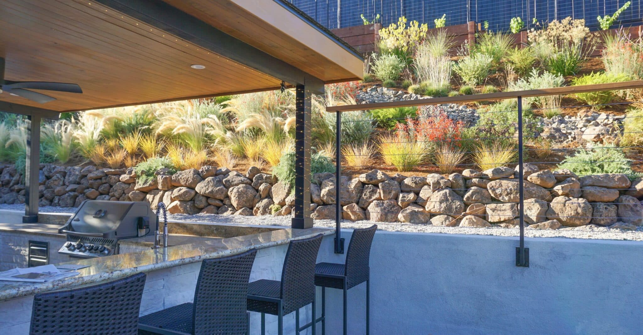 12 Landscaping Ideas for Woodside’s Hillside Properties - House Integrals