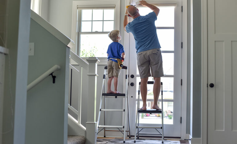 How tall of a ladder do you need for 2 story house? - House Integrals